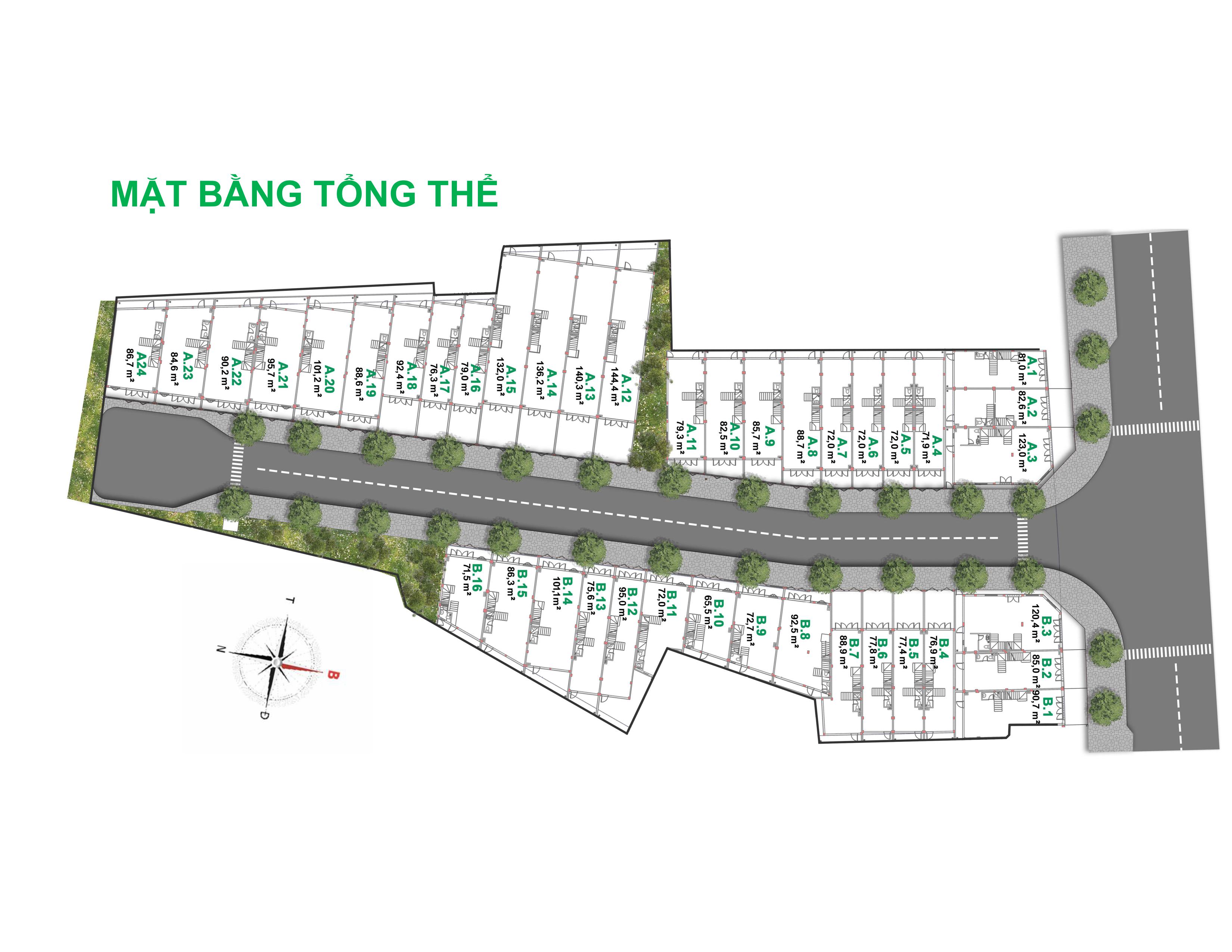 Nhà phố Bcons Eden Park | THÔNG TIN GIÁ BÁN 2026